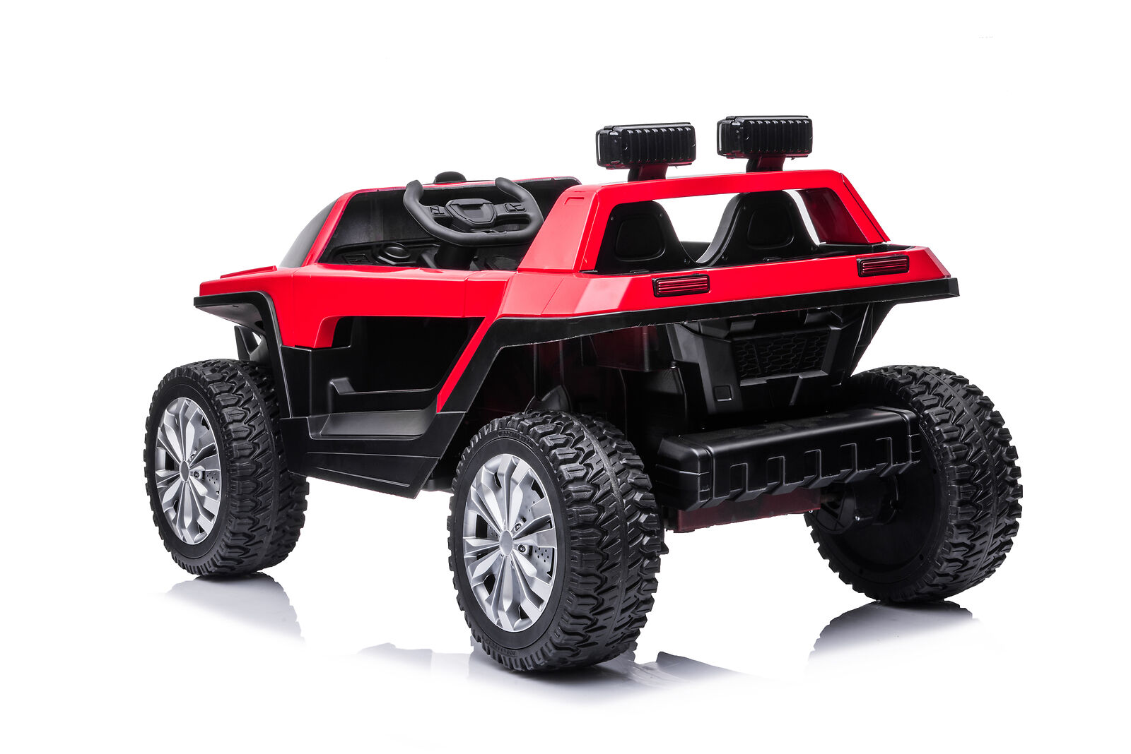 2-Seater Electric Truck for Kids with Music and LED Lights - 24V Ride-