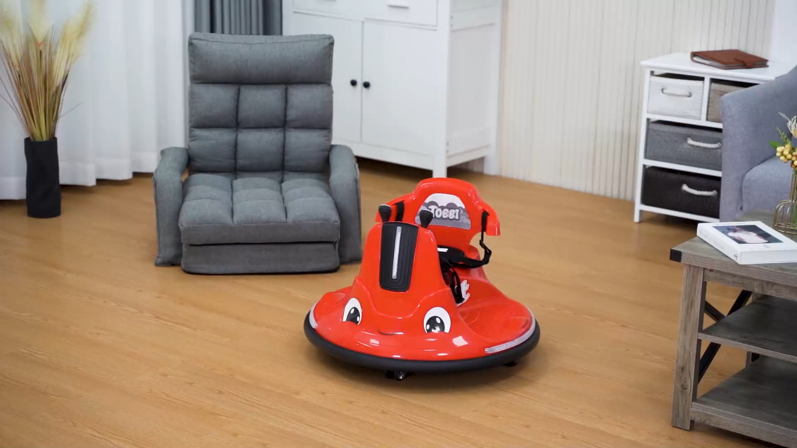 360° Spinning Bumper Car Electric Vehicle with Remote Control and Ligh