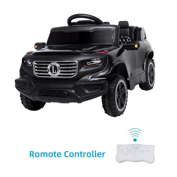 6V Battery-Powered Ride-On Car with Music, Lights, Remote Control, and