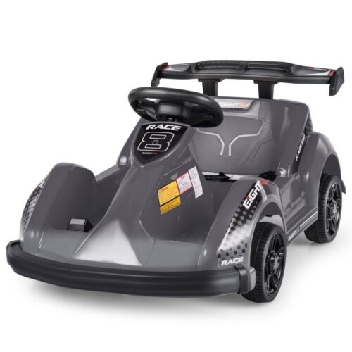 6V Kids Ride On Go Cart with Remote Control and Safety Belt - Perfect