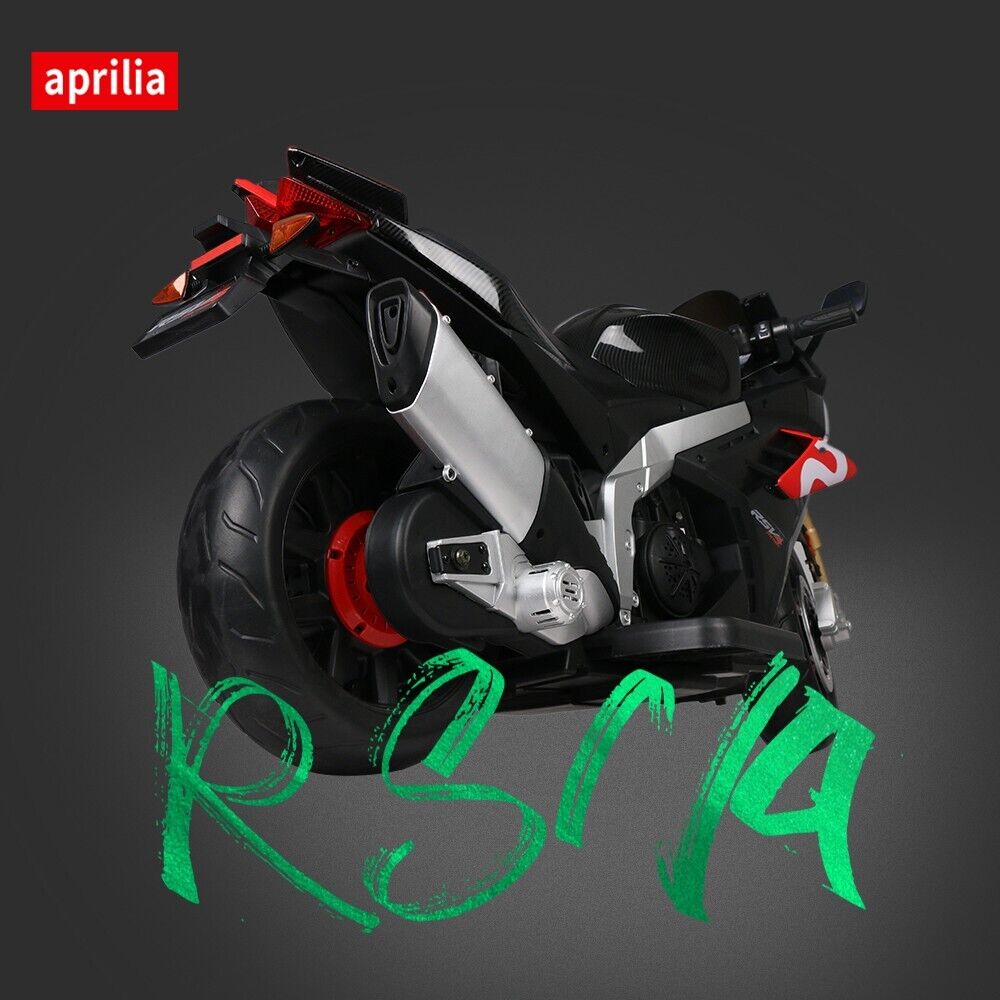 Aprilia 24V Kids Electric Motorbike with Dual 150W BLDC Motors - Speed