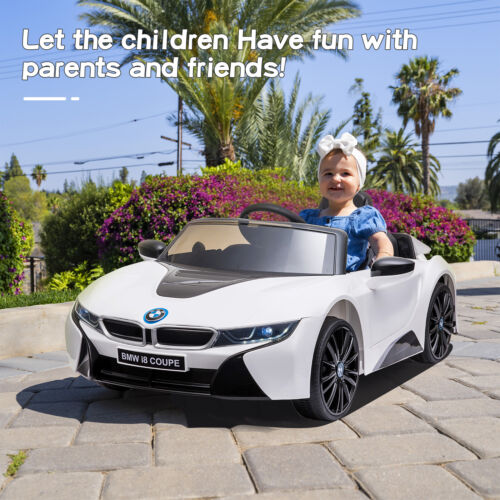 BMW I8 Coupe 12V Electric Ride-On Car for Kids with Remote Control, MP