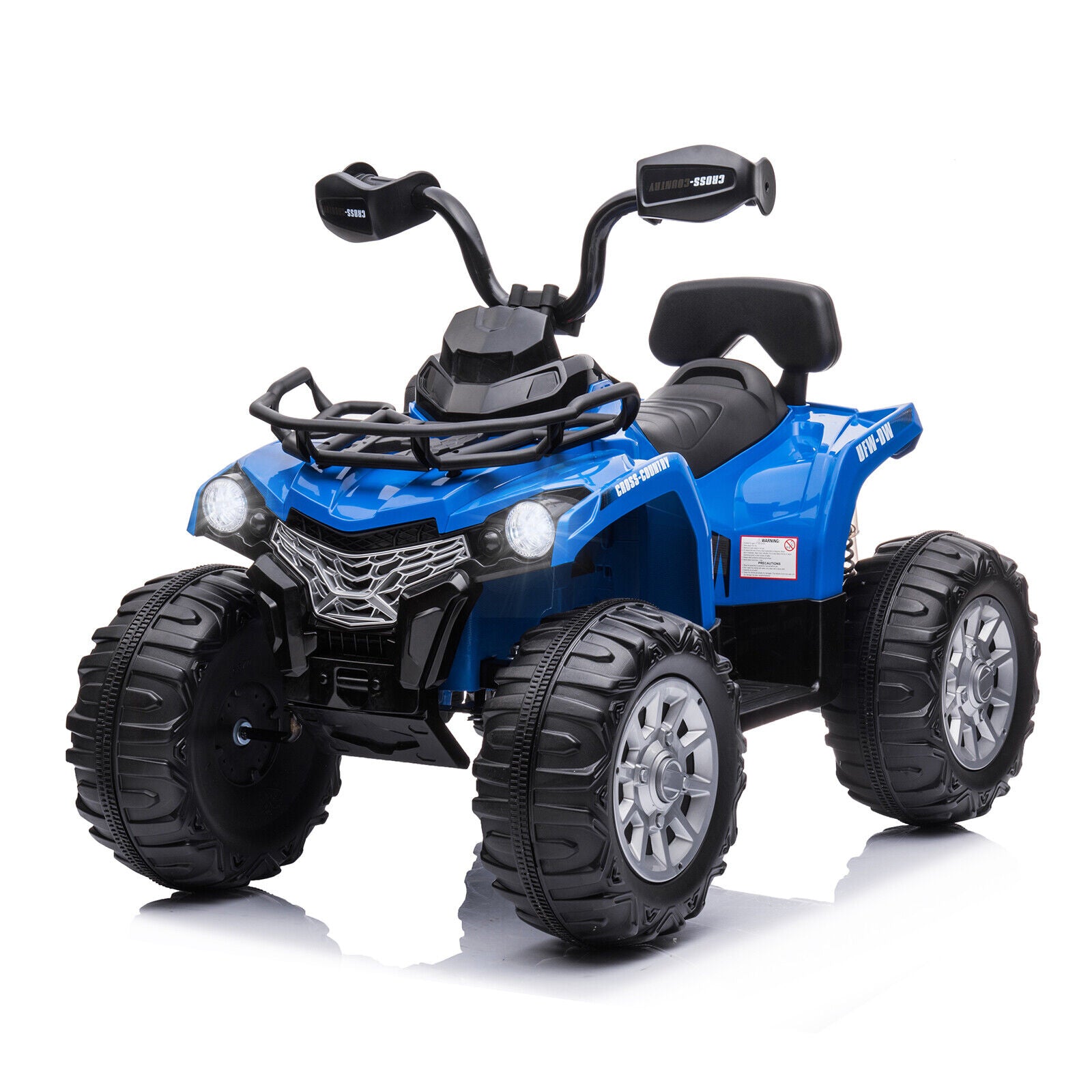 Electric Kids ATV Toy Car with LED Lights, Music, and USB - 12V Quad 4
