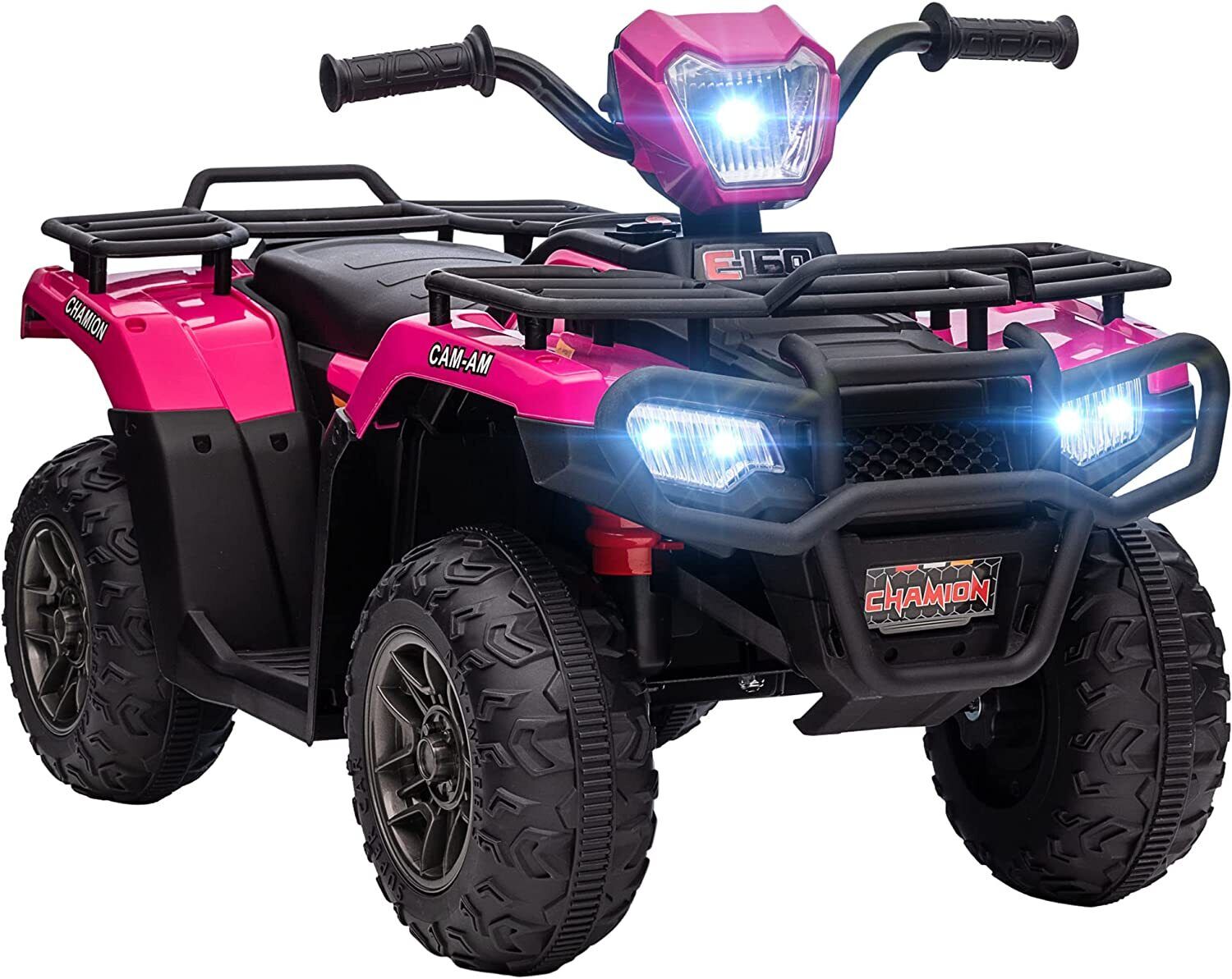 Electric Quad Ride-On Car for Kids with MP3 Music Player - 12V Battery