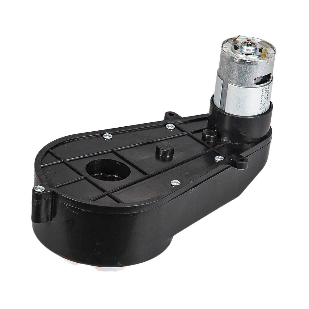 High-Speed 12V Electric Motor and Gear Box Combo for Kids' Power Wheel