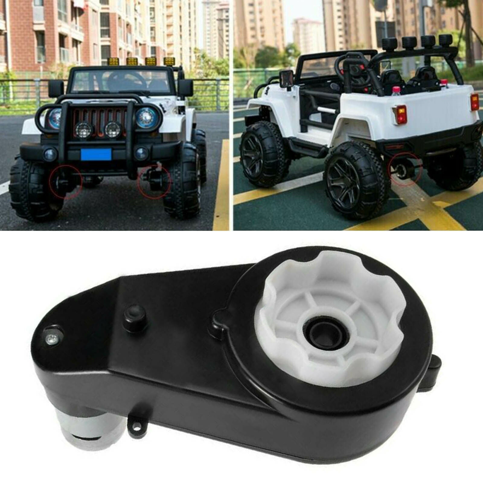 High-Speed 12V Motor and Gearbox for Ride-On Toys - Compatible with Po