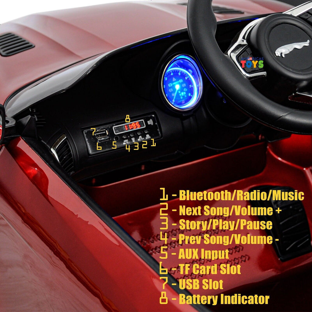Jaguar R/C Car Toy with MP3 Player for Kids - Available in Multiple Co