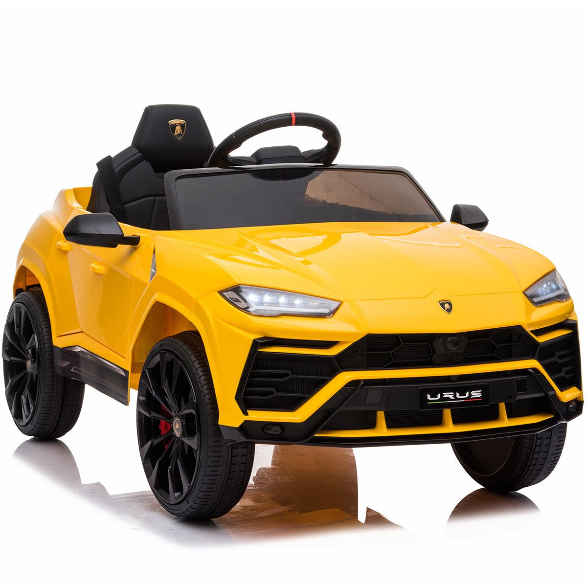 Kimbosmart Lamborghini Urus 12V Kids Electric Ride-On Car with Remote
