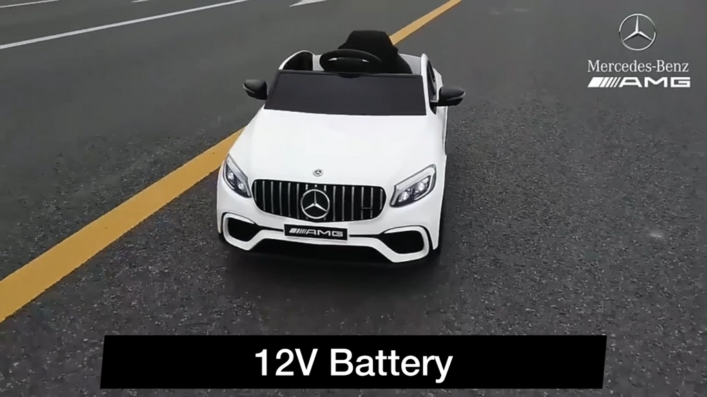 Licensed Mercedes-Benz 12V One Seater Car with R/C and MP3 - Available