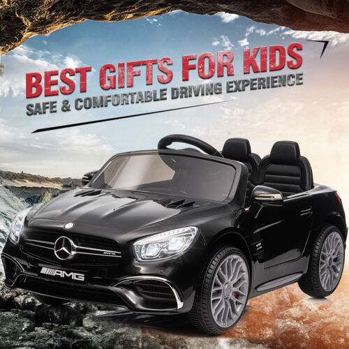 Licensed Mercedes-Benz Electric Ride-On Car for Kids with Remote Contr