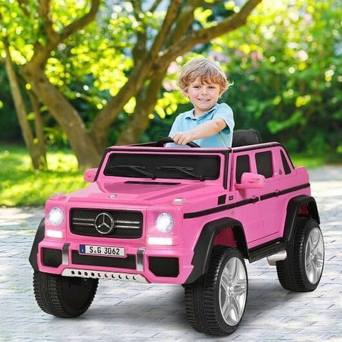 Pink kids mercedes store