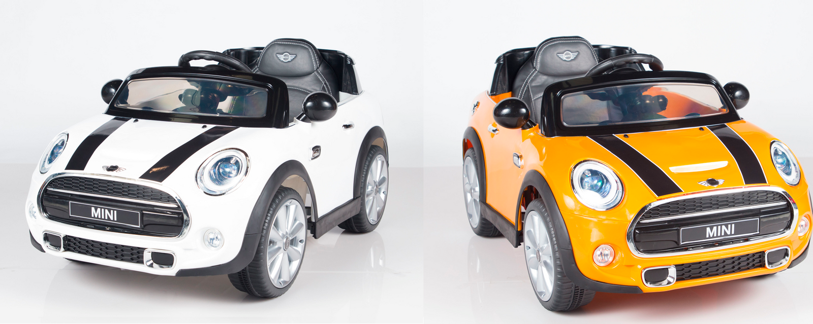 Mini Cooper Ride Electric Car For Children W/Magic Cars® Wireless Pare