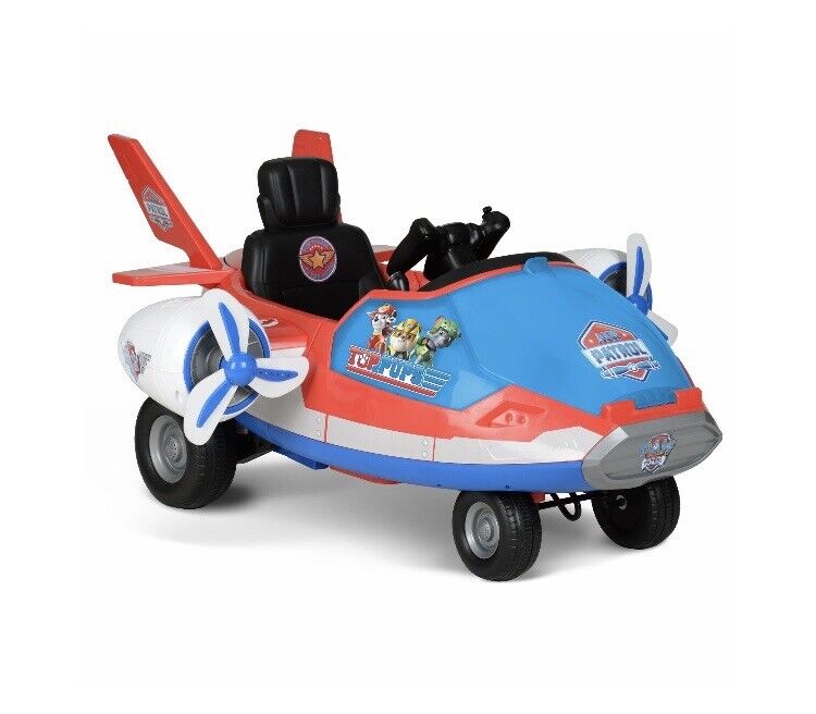 Nickelodeon 12v Paw Patrol Airplane Battery Powered Ride On - Brand Ne