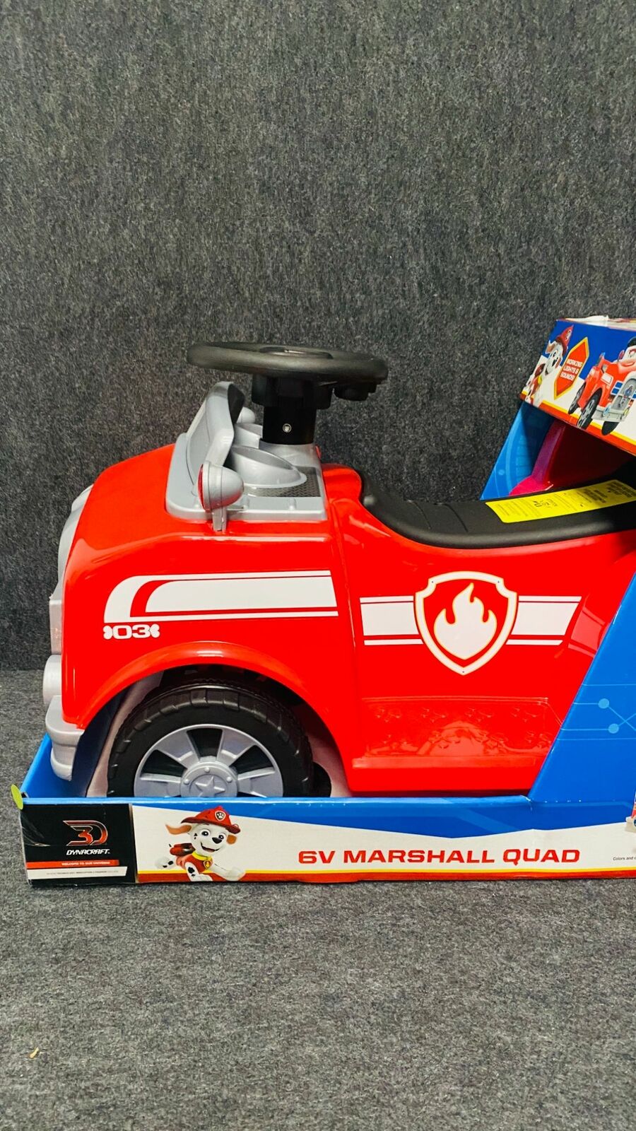 Marshall 6v fire truck store