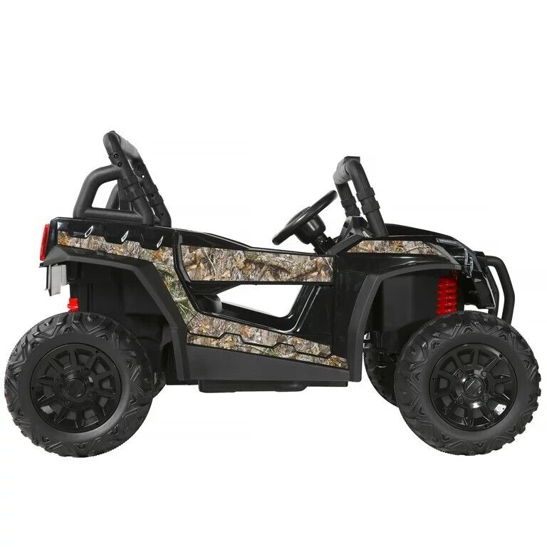 Realtree 12V UTV Ride-On Electric Toy Truck with Realistic Lights & So