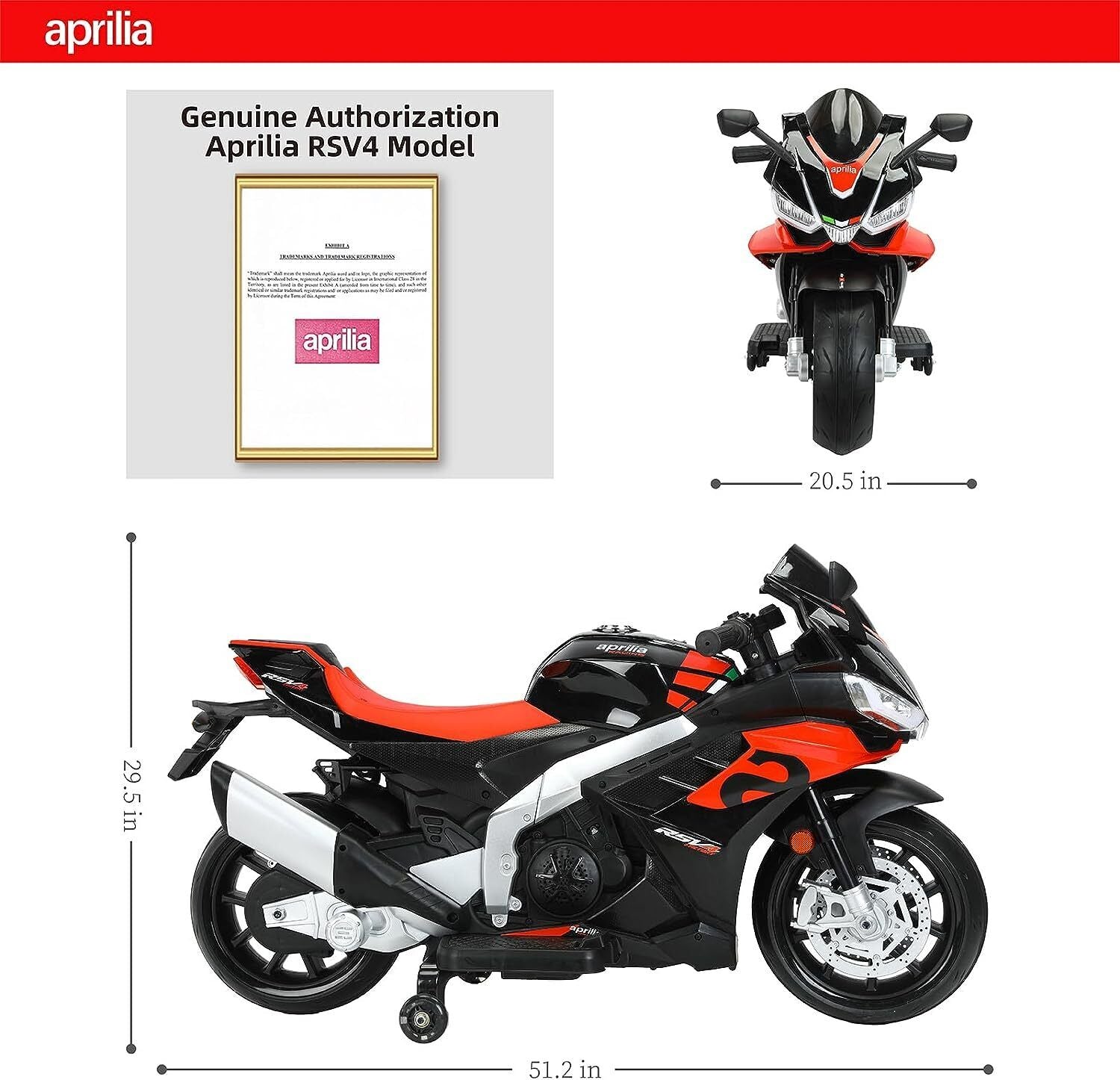 Rev Up the Fun with Our 24V Ride-On Motorcycle for Kids - Reaches Spee