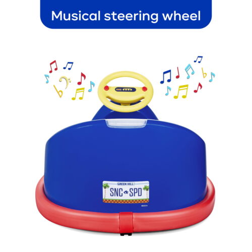 Rev up the Fun with Sonic The Hedgehog 6V Bumper Car - Battery Powered