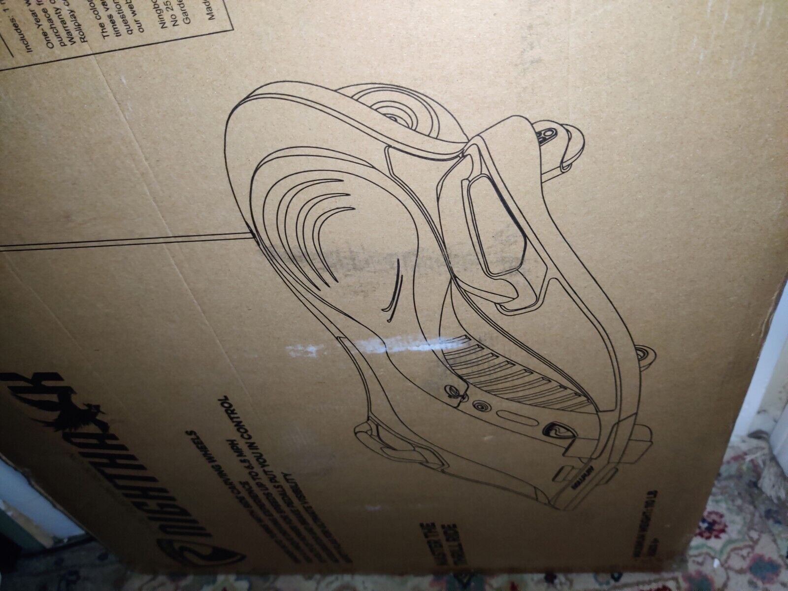 Rev Up the Fun with the Nighthawk Electric Ride Toy - Suitable for Age