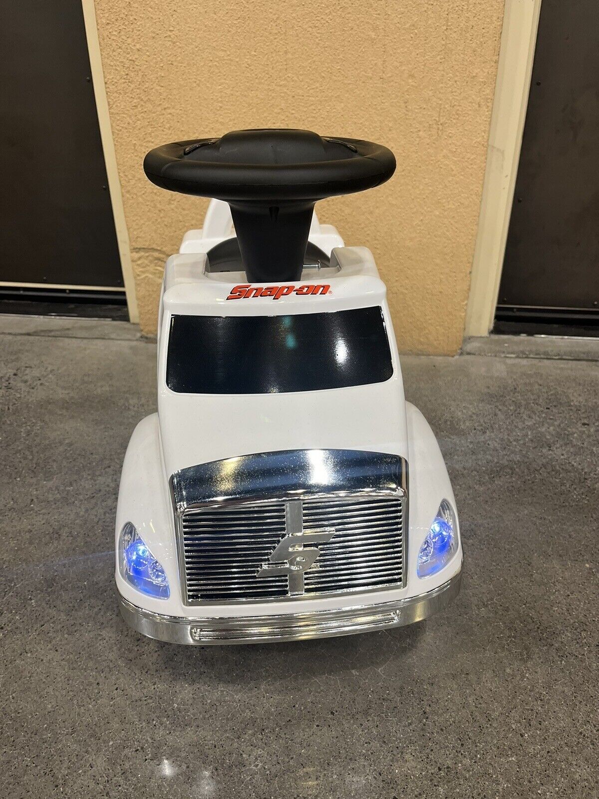 Rev Up Your Child's Playtime with the Snap On Tools White Truck Ride-O