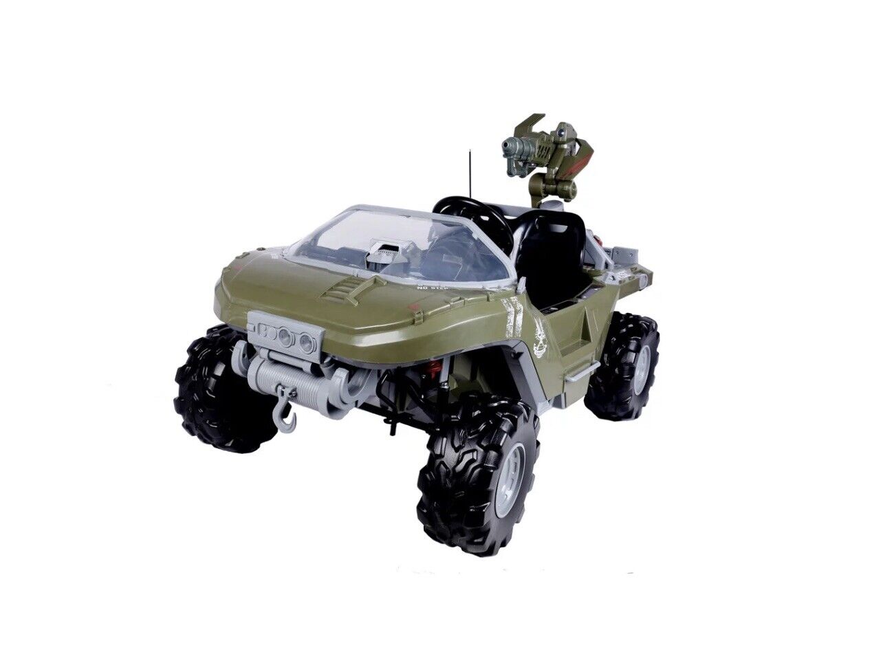 Microsoft Halo Warthog Ride-On Toy with Laser Tag Blaster and Vest - 2
