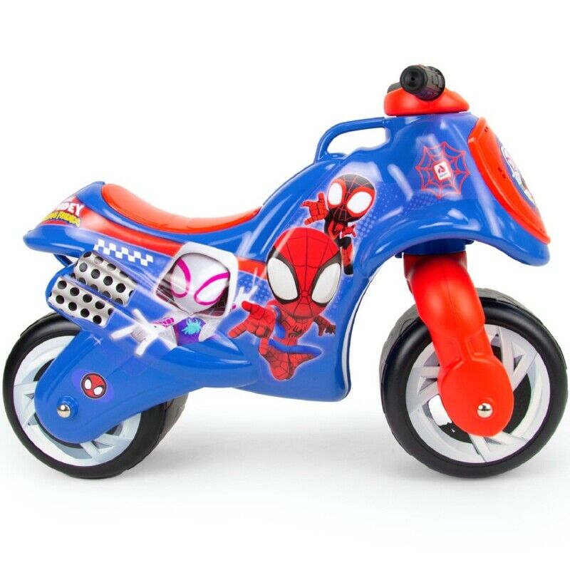 Spider-Man Motorized Push Toy by INJUSA - Perfect for Little Superhero