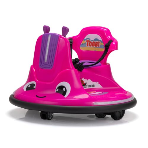 TOBBI 12V Electric Snail Ride-On Toy for Toddlers with 360° Rotation