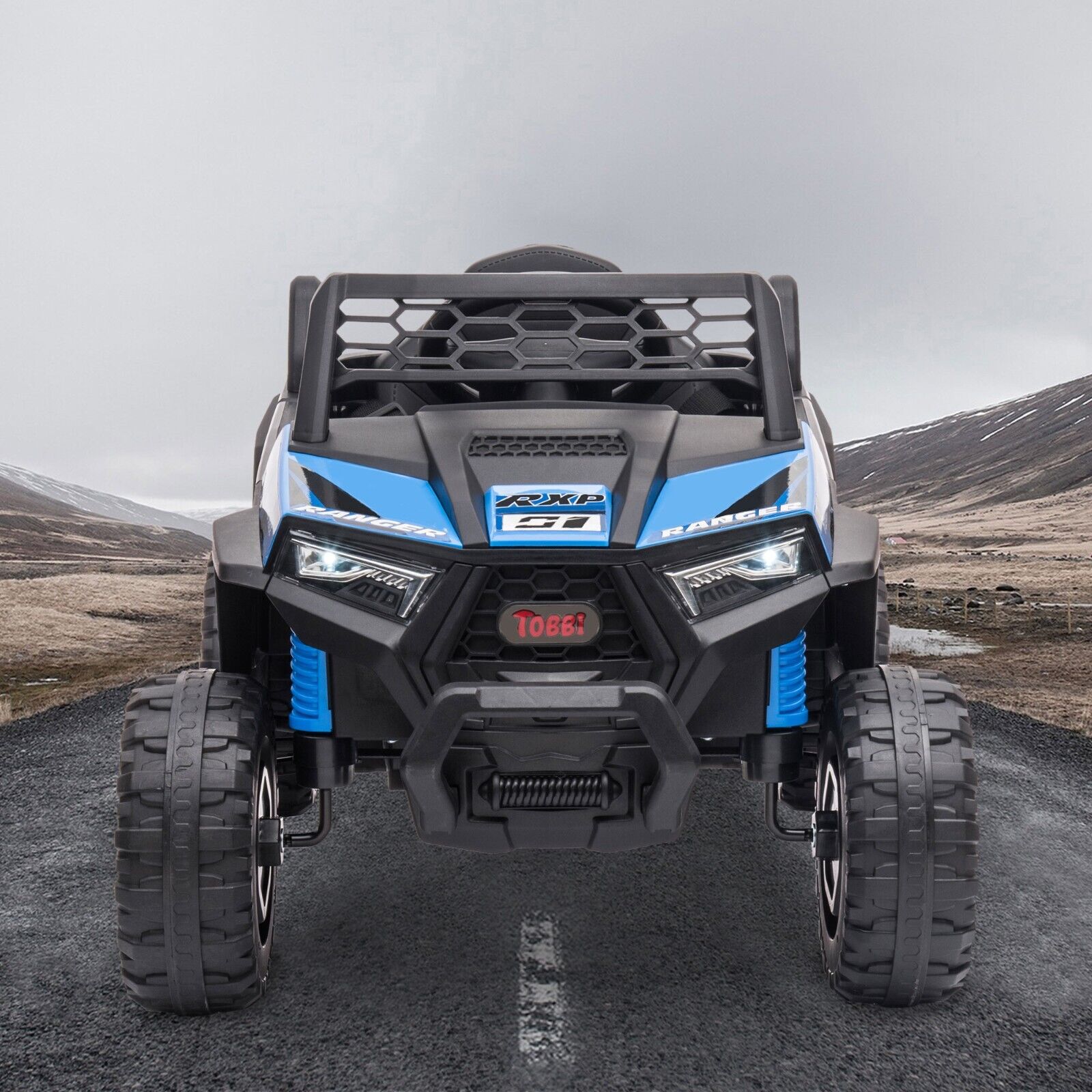 TOBBI Kids 12V UTV Off-Road Buggy Electric Vehicle
