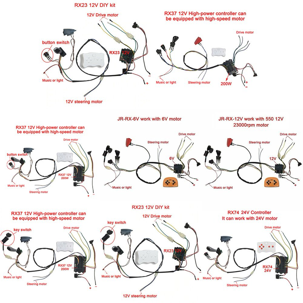 Transform Your Child's Ride-On Toy with Weelye's Electric Wire and Swi